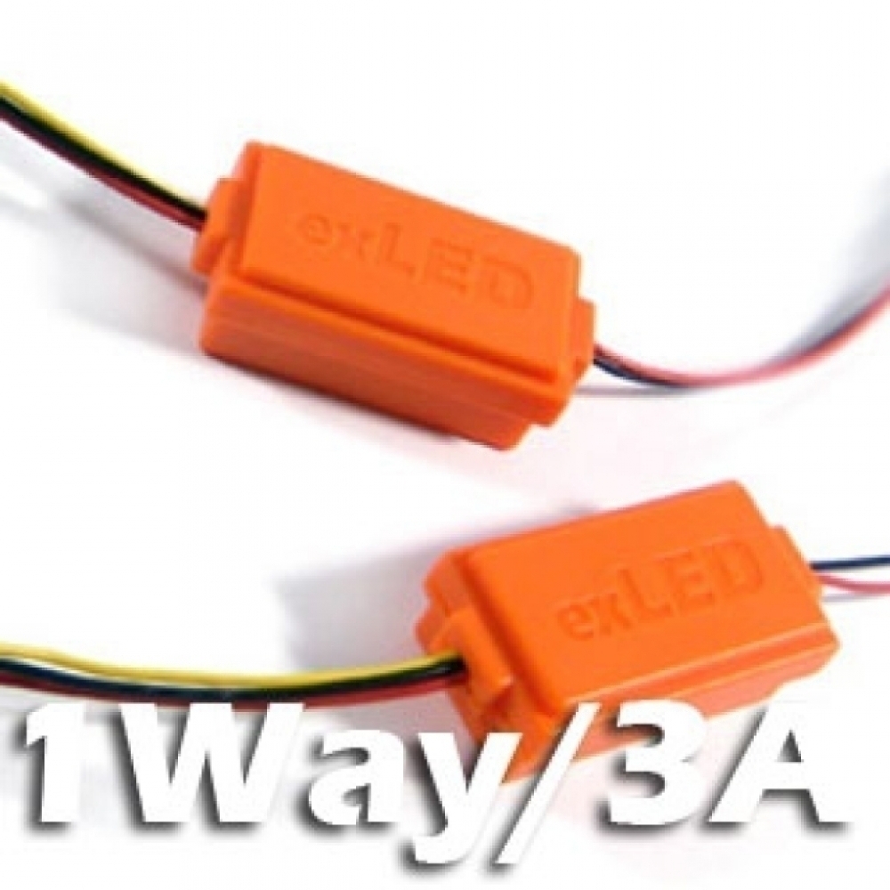 exLED 대용량 전자식 TPC 모듈 Ver.1-B (1Color용 / 최대 3A / 좌우2개 1셋트) - 이엑스엘이디