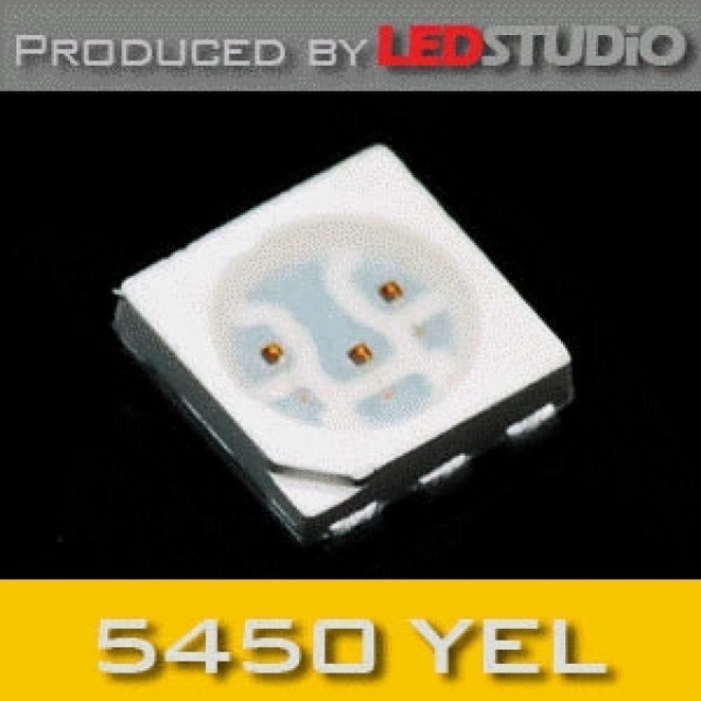 LEDSTUDiO SMD 5450 3Chip LED (@ 60mA) :: Yellow (1 ea) - 이엑스엘이디