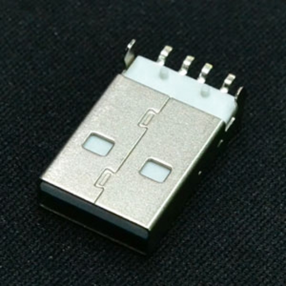 USB A Type (Male) Connector (4Pin) : SMD Type - 이엑스엘이디