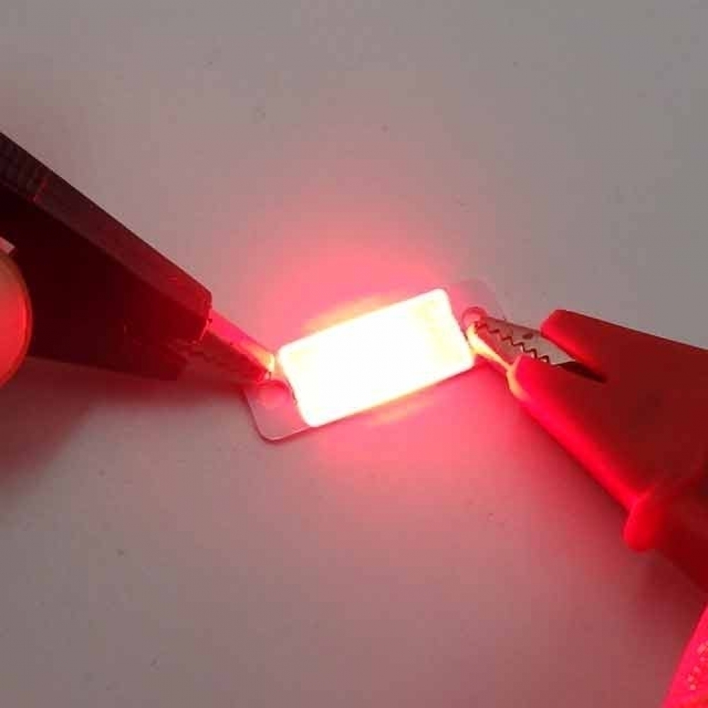 exLED COB LED 1030 10x30mm / RED 3W(5W급) (정전류 드라이버 IC 내장형:11~18v) - 이엑스엘이디